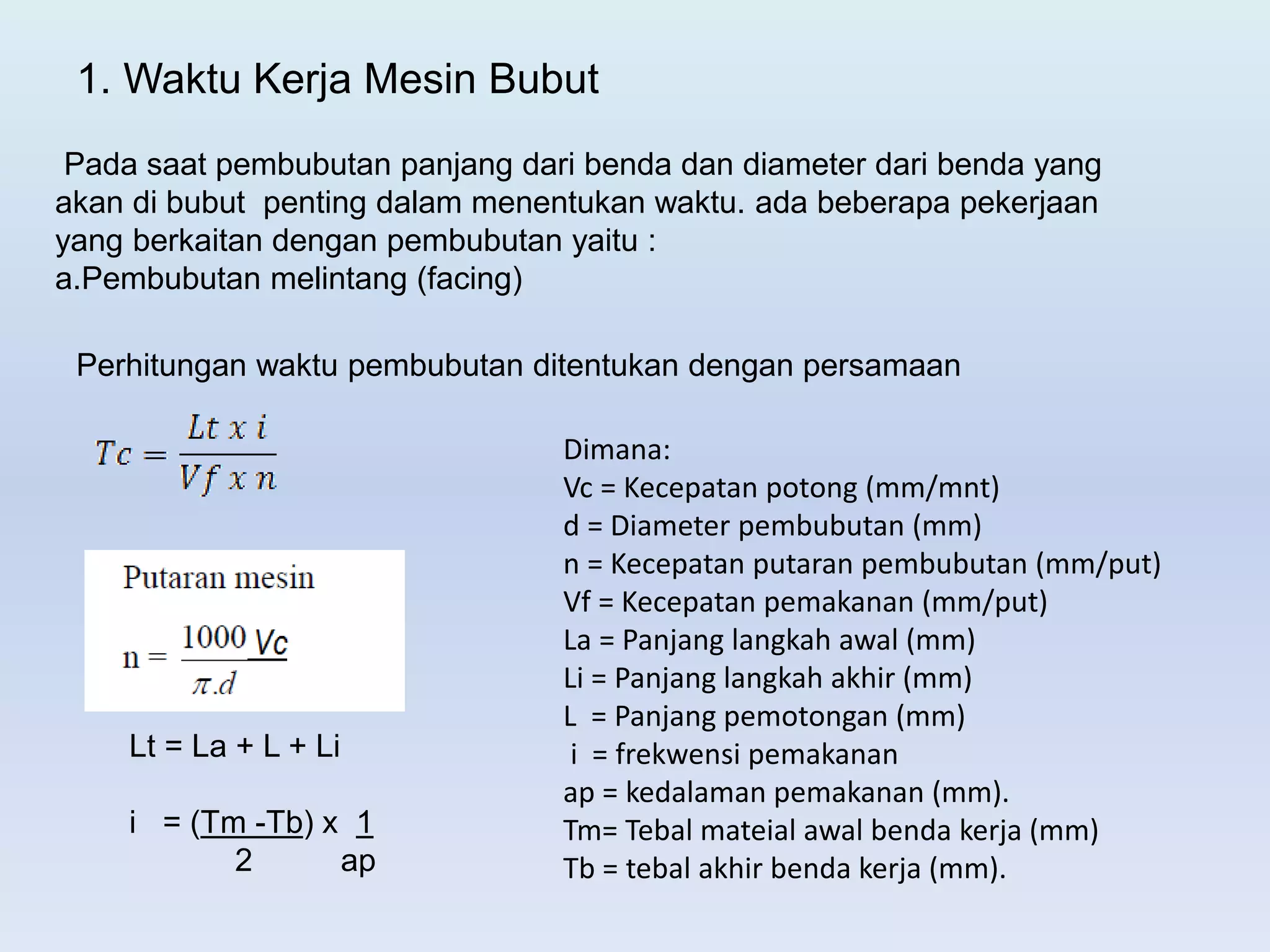 131223466 perhitungan-waktu-pemesinan-bubut | PDF