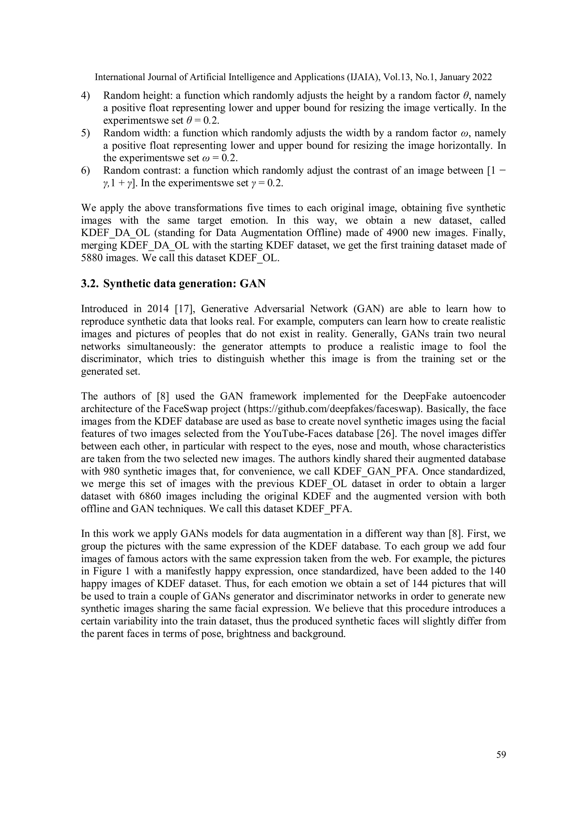 DATA AUGMENTATION TECHNIQUES AND TRANSFER LEARNING APPROACHES APPLIED ...