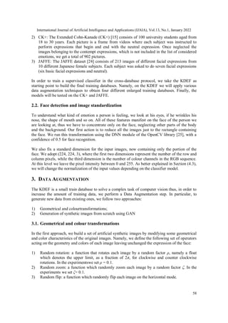 DATA AUGMENTATION TECHNIQUES AND TRANSFER LEARNING APPROACHES APPLIED ...