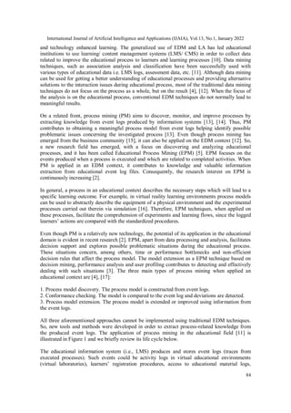 REVIEWING PROCESS MINING APPLICATIONS AND TECHNIQUES IN EDUCATION | PDF