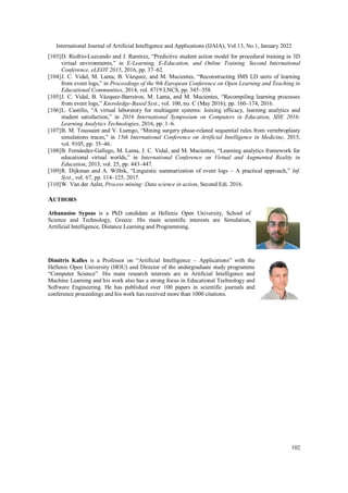 REVIEWING PROCESS MINING APPLICATIONS AND TECHNIQUES IN EDUCATION | PDF