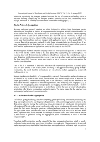 STUDY ON EMERGING APPLICATIONS ON DATA PLANE AND OPTIMIZATION POSSIBILITIES | PDF