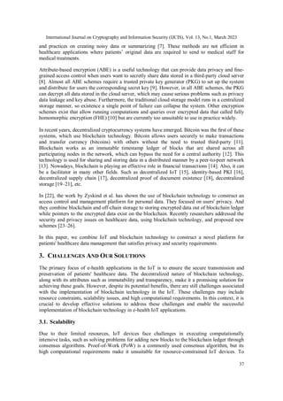 COMBINING BLOCKCHAIN AND IOT FOR DECENTRALIZED HEALTHCARE DATA ...