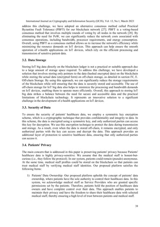 COMBINING BLOCKCHAIN AND IOT FOR DECENTRALIZED HEALTHCARE DATA ...