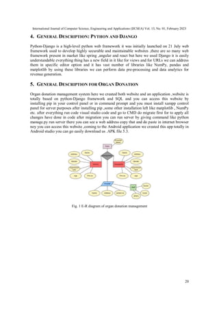 ORGAN DONATION MANAGEMENT SYSTEM (PROJECT: ODMS) | PDF