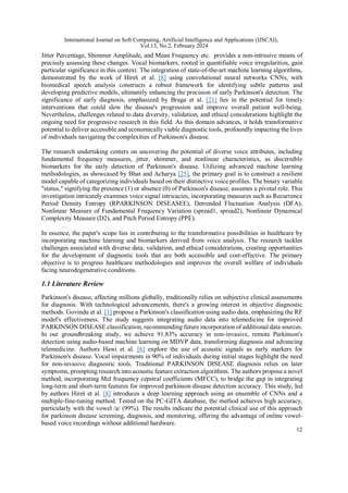 Early Detection of Parkinson Disease through Biomedical Speech and ...