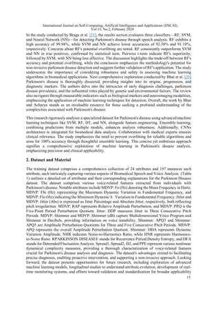 Early Detection of Parkinson Disease through Biomedical Speech and Voice Analysis | PDF