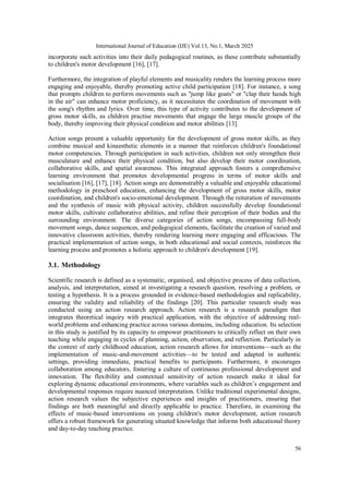 The Impact of Action Songs on Gross Motor Skill Development in Preschool Children: A Greek ...