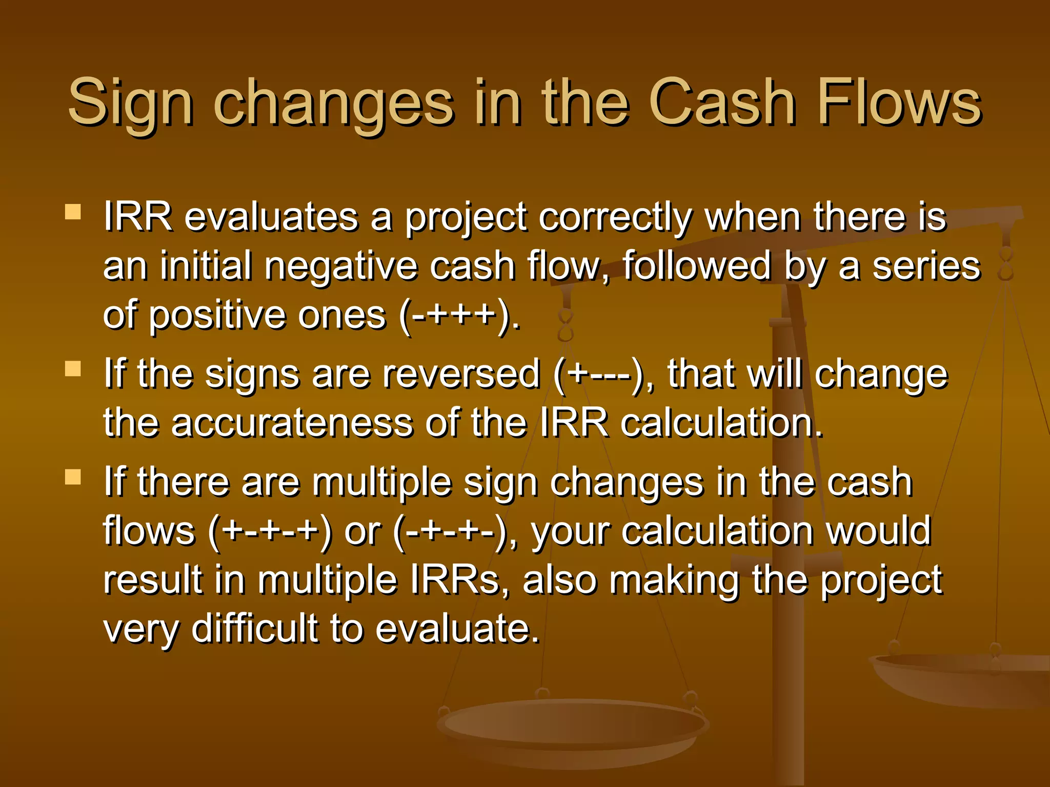 Internal Rate of Return | PPT