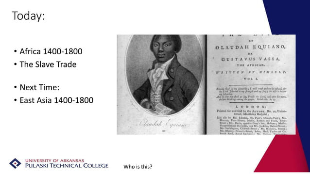 1312 Africa 1400 to 1800 and the Slave Trade (revised) | PPT | Free ...