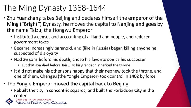 1312 Online East Asia 1400 to 1800 | PPT