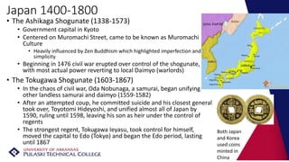 1312 Online East Asia 1400 to 1800 | PPT