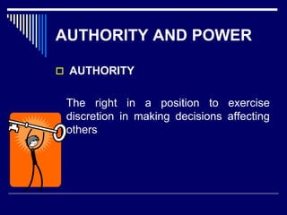 STAFF AUTHORITY, EMPOWERMENT, AND DECENTRALIZATION | PPT