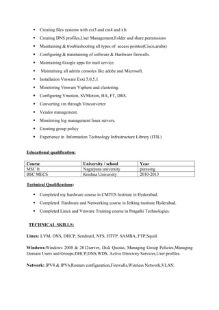Resume | PDF