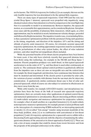 Spacecraft Trajectory Optimization Conway B Ed | PDF