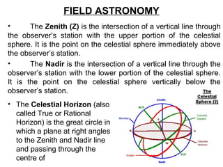 field astronomy | PPT