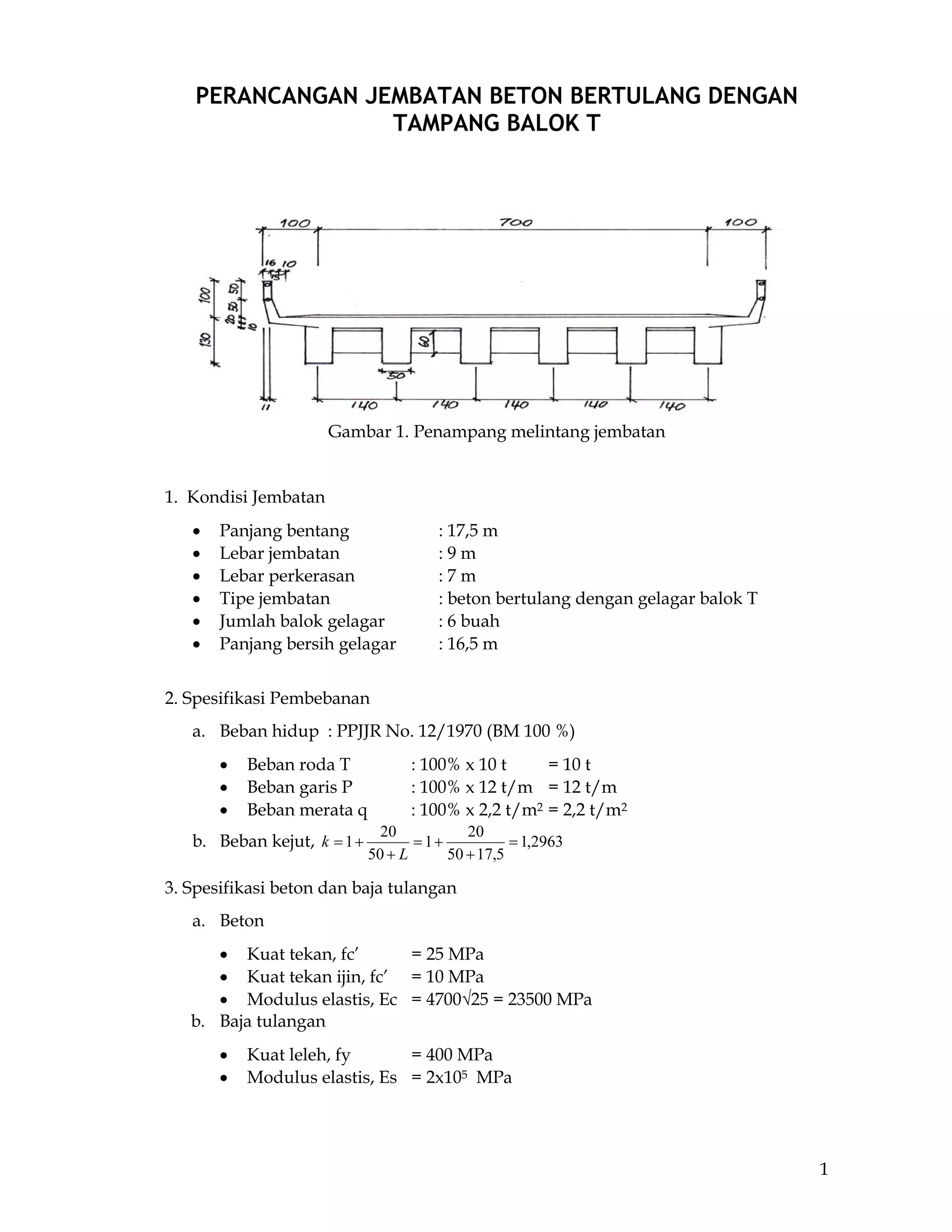 131445983 jembatan-balok-t | PDF