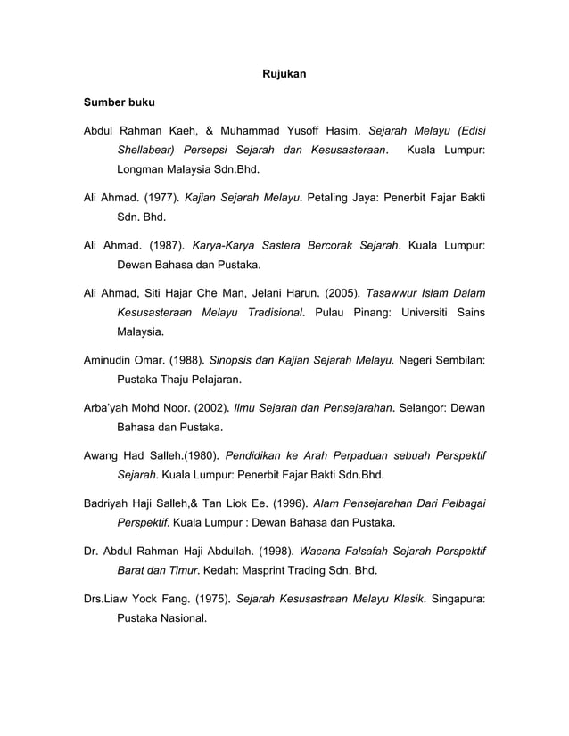 Rujukan-sjh-3102 | PDF