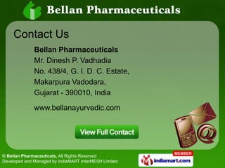 Antacid by Bellan Pharmaceuticals Vadodara | PPSX
