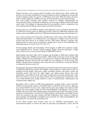 Design and Implementation of A GSM-Based Scrolling Message Display ...