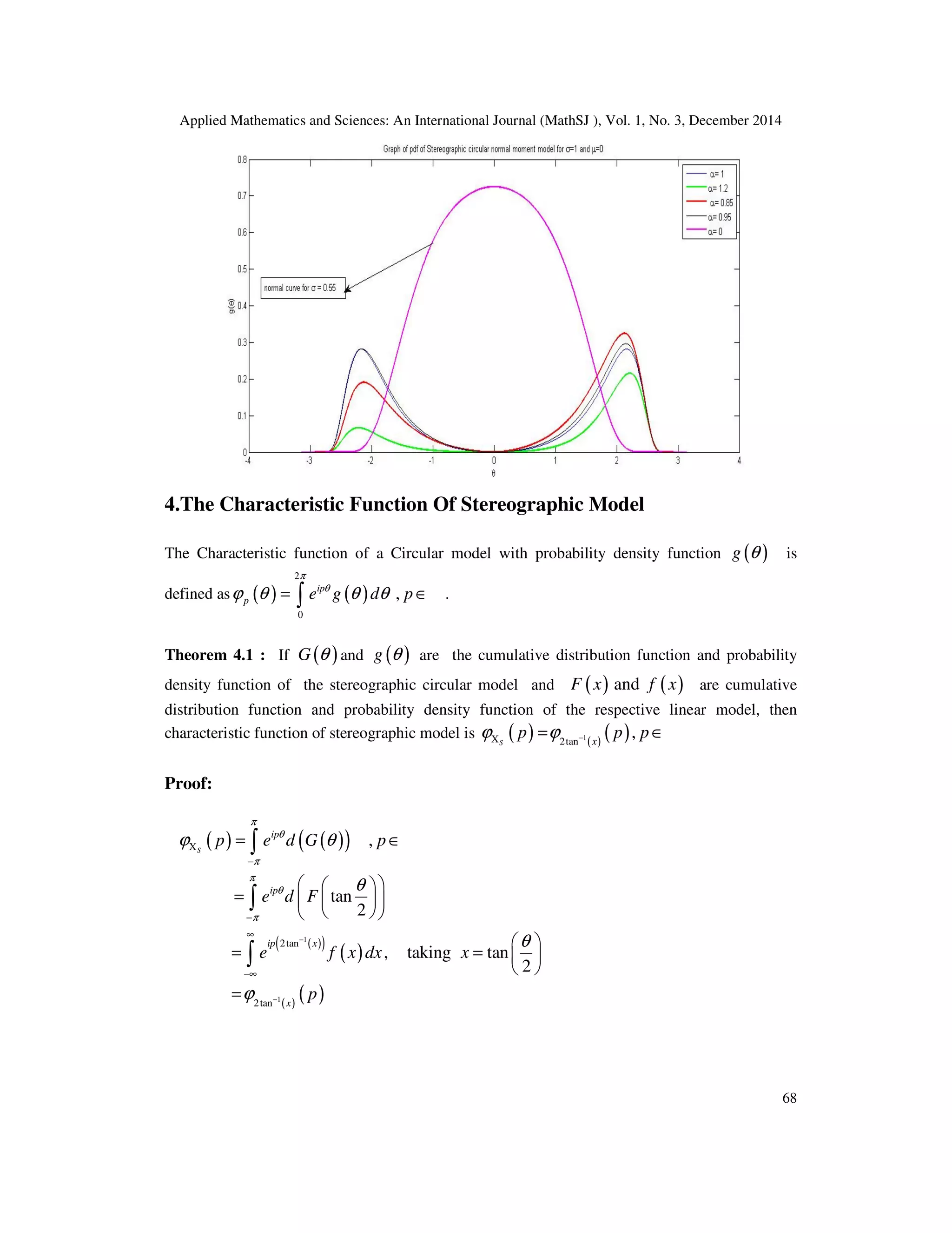 Stereographic Circular Normal Moment Distribution | PDF
