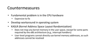 13_14_MeltdownSpectre.pptx | Computing | Technology & Computing