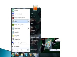 Pokretanje aplikacija u Windows 7 | PPTX