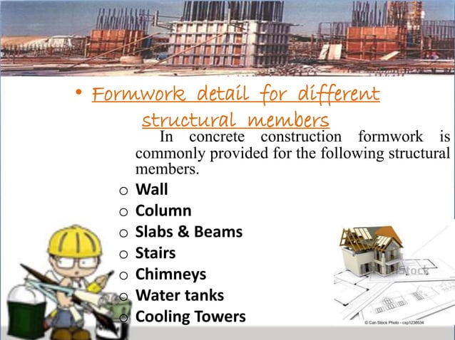 Formwork | PPTX | Woodworking | Arts and Crafts