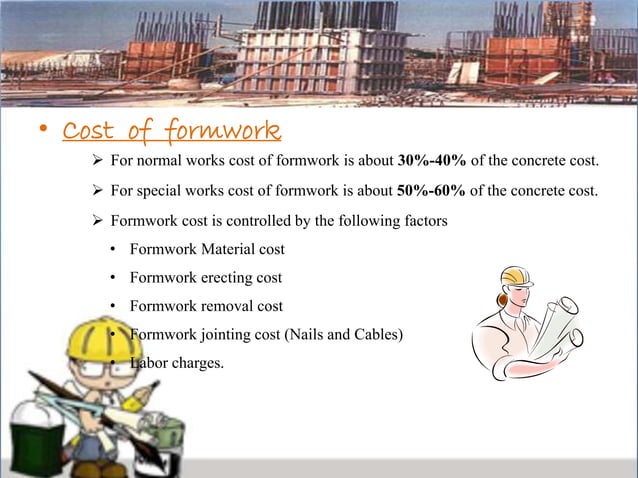 Formwork | PPTX | Woodworking | Arts and Crafts