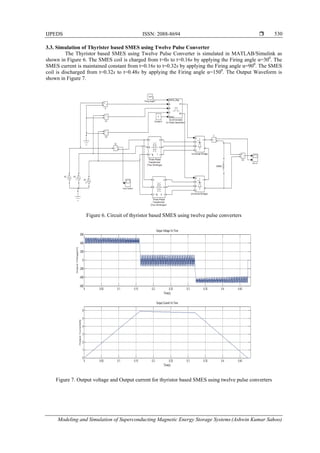 Modeling and Simulation of Superconducting Magnetic Energy Storage Systems | PDF