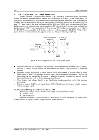 Modeling and Simulation of Superconducting Magnetic Energy Storage Systems | PDF