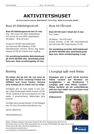 About IKEA Talent Focus Week Sweden | PDF