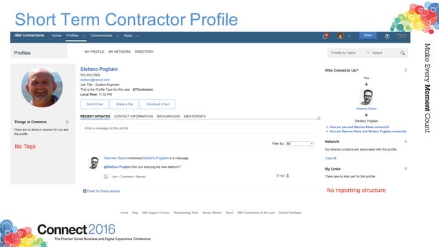 Enrich your IBM Connections profiles by extending the profiles data model | PDF
