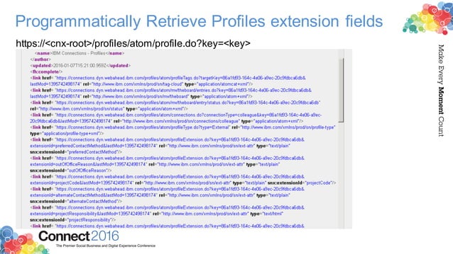 Enrich your IBM Connections profiles by extending the profiles data model | PDF
