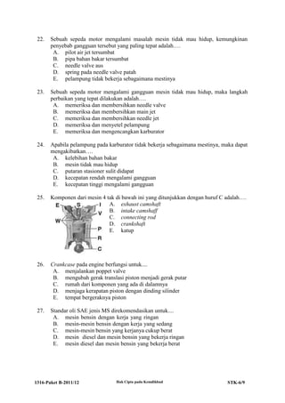 1316 stk-paket b-teknik sepeda motor | PDF