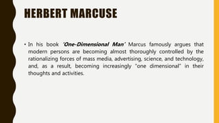 Critical Theory - Frankfurt School | PPTX