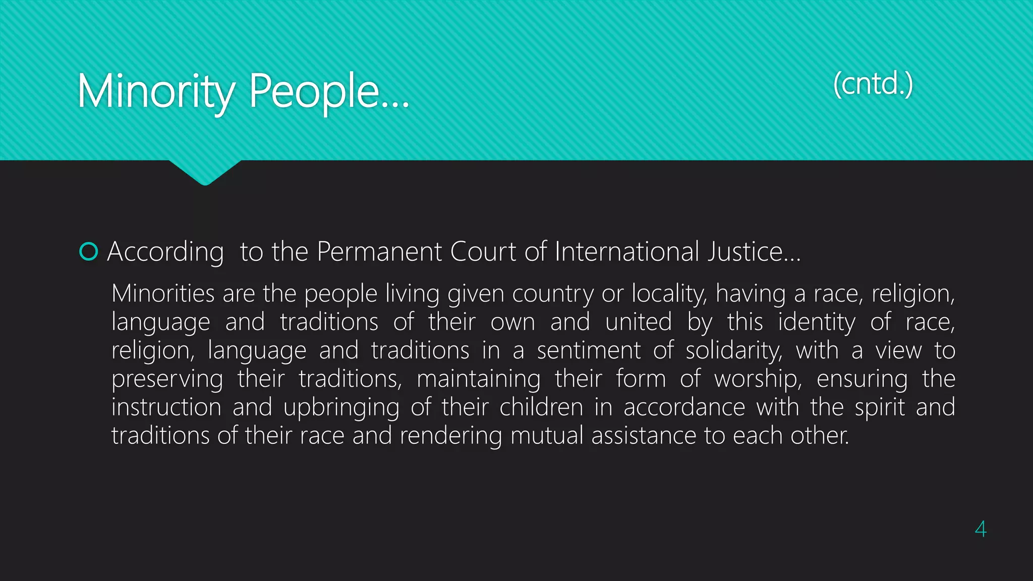 Political participation of Minority People in Bangladesh | PPT