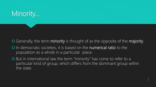 Political participation of Minority People in Bangladesh | PPTX