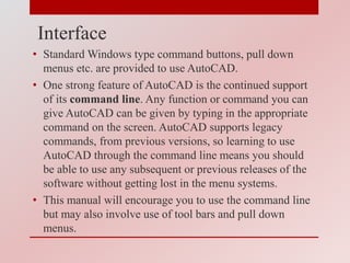 AUTOCAD SOFTWAE ppt | PPTX