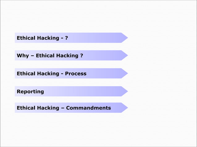 ethical hacking tips | PPT