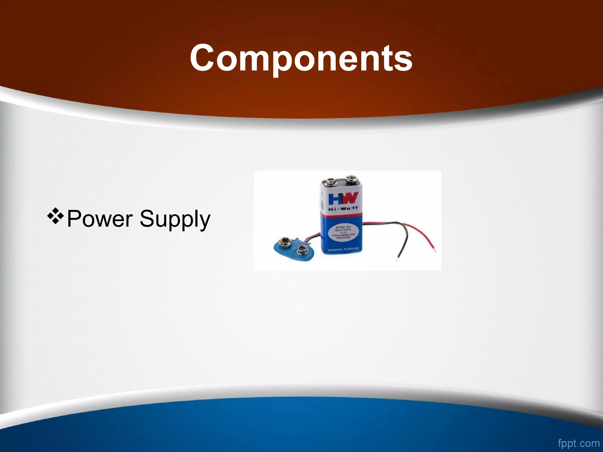 sensor assisted smart white cane for blind man using Arduino UNO | PPT