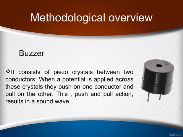 sensor assisted smart white cane for blind man using Arduino UNO | PPT ...
