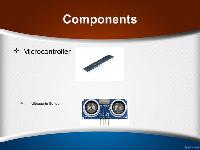 sensor assisted smart white cane for blind man using Arduino UNO | PPT ...