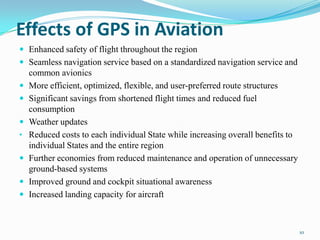 GPS IN AVIATION SYSTEM | PPTX