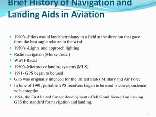 GPS IN AVIATION SYSTEM | PPTX
