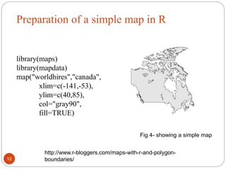R programming language in spatial analysis | PPT