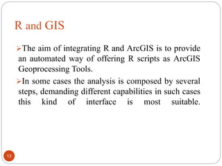 R programming language in spatial analysis | PPT
