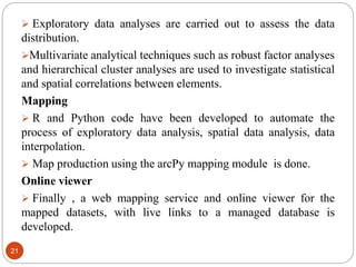 R programming language in spatial analysis | PPT