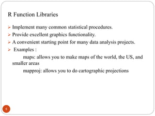 R programming language in spatial analysis | PPT