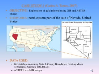 MINERAL EXPLORATION USING ASTER IMAGE | PPTX